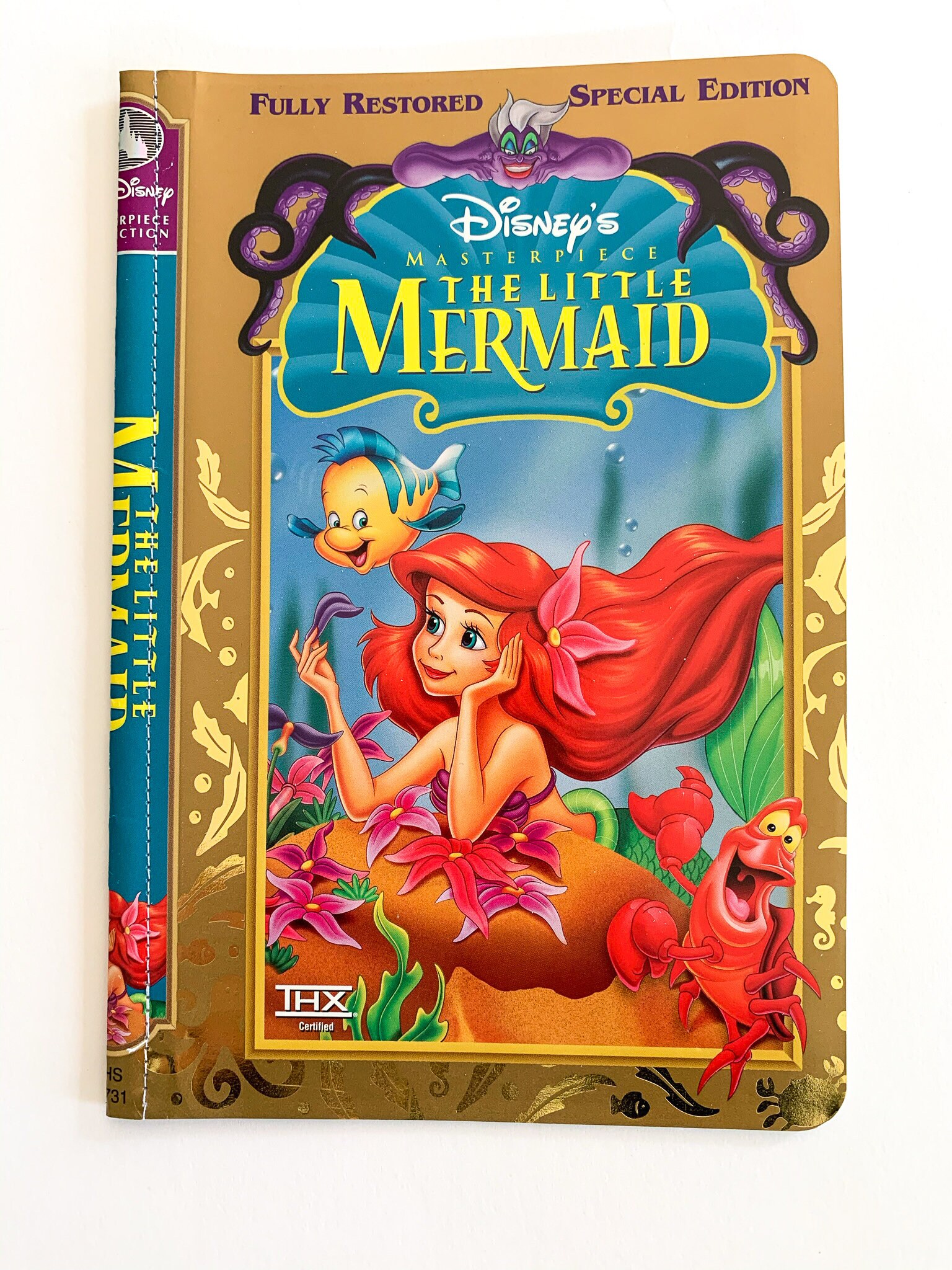 The Little Mermaid Notebook. VHS Notebook. Disney Notebook. | Etsy
