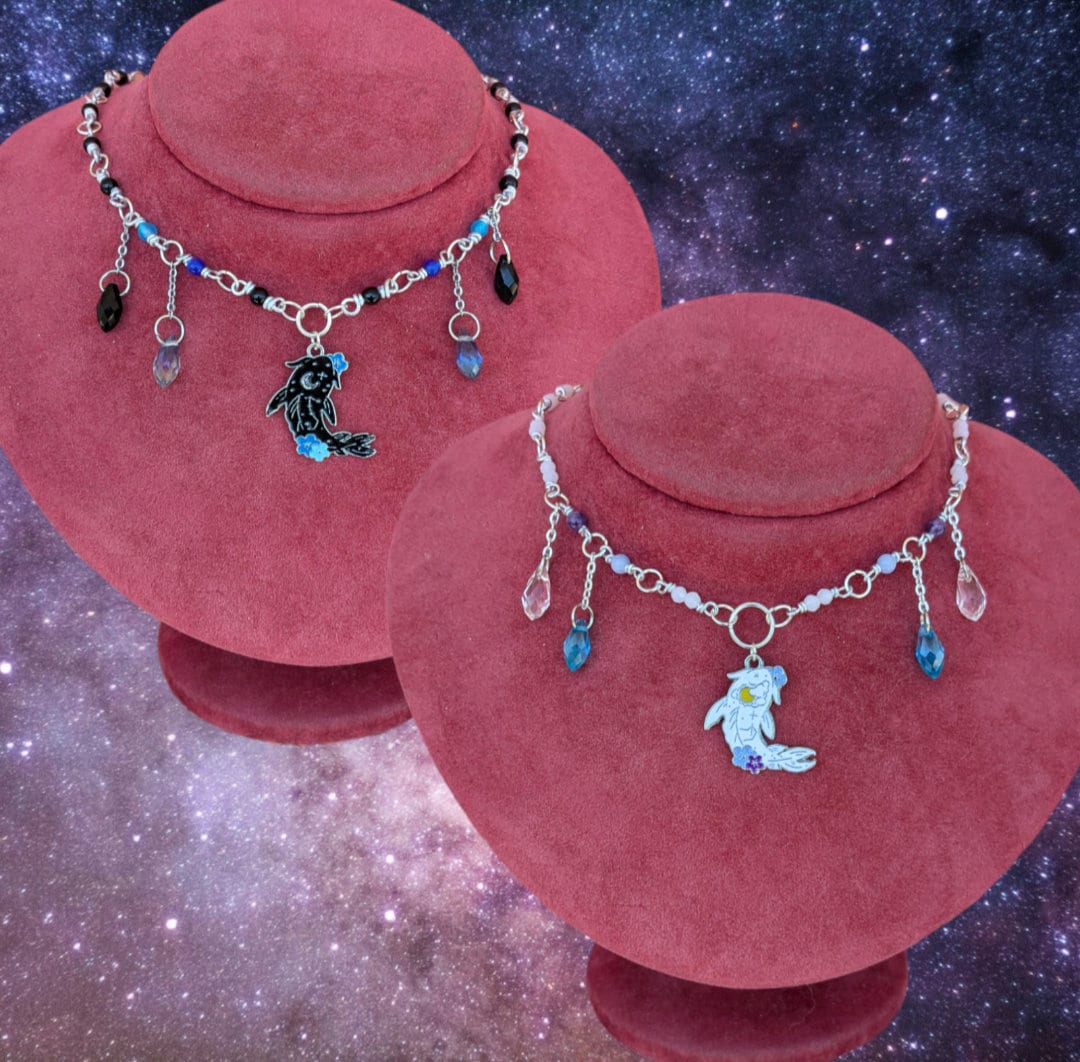 Gojo Geto Koi Jjk Couple Choker Necklace - Etsy