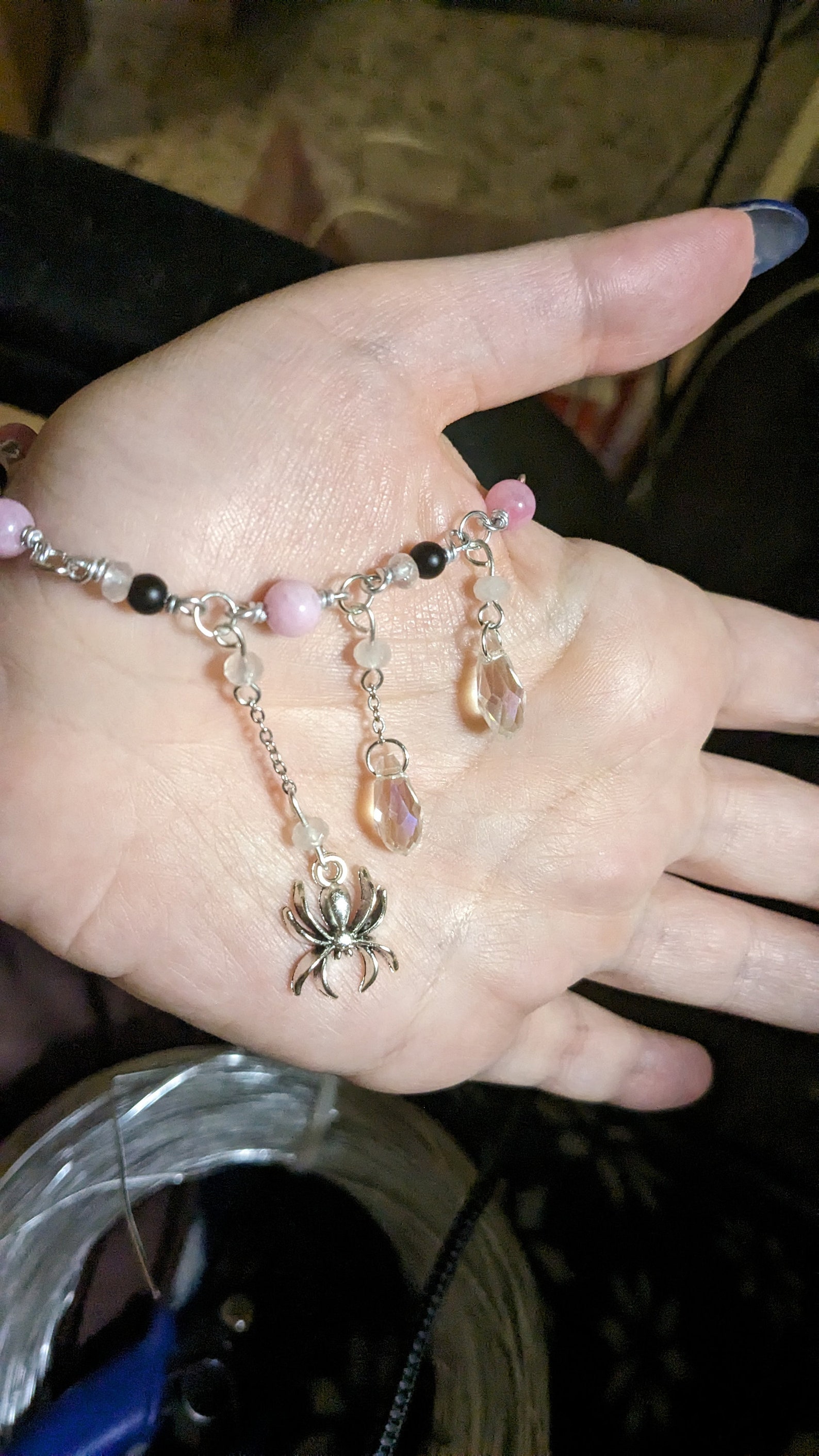 Choker Necklace Earrings Angel Dust Hotel Ragno - Etsy