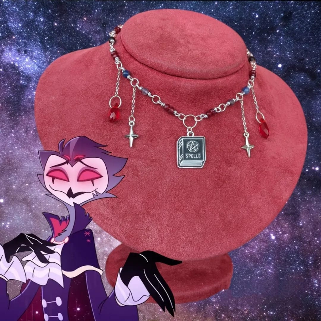 Stolas Helluva Boss Choker Necklace - Etsy Canada