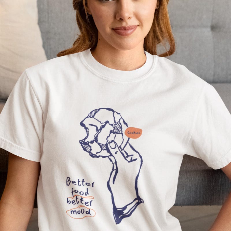 Food Graphic Tees - Etsy