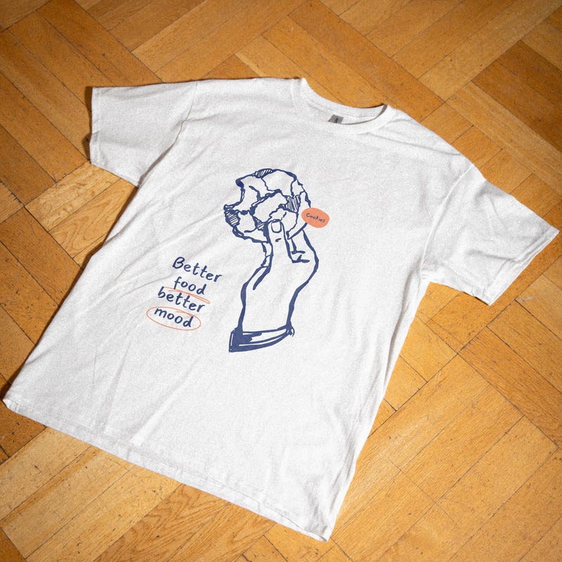 Food Graphic Tees - Etsy