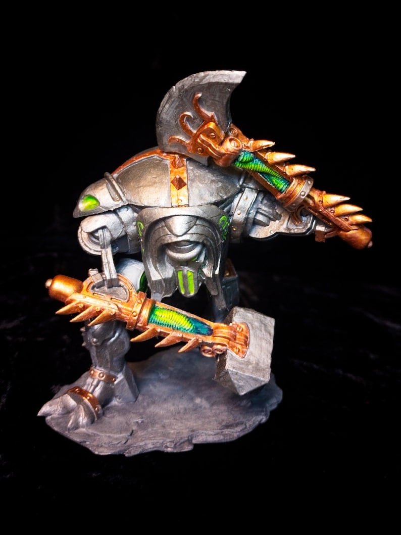 Warforged Titan Hand Painted D&D Miniature Ttrpg Miniature - Etsy