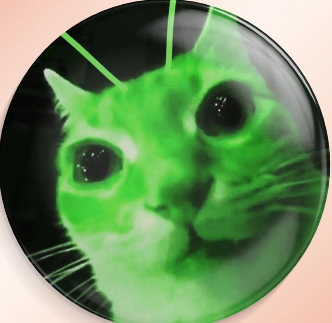 PREORDER Alien Cat Pin Set - Etsy