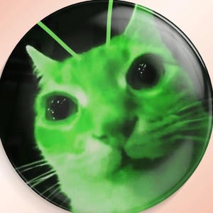PREORDER Alien Cat Pin Set - Etsy