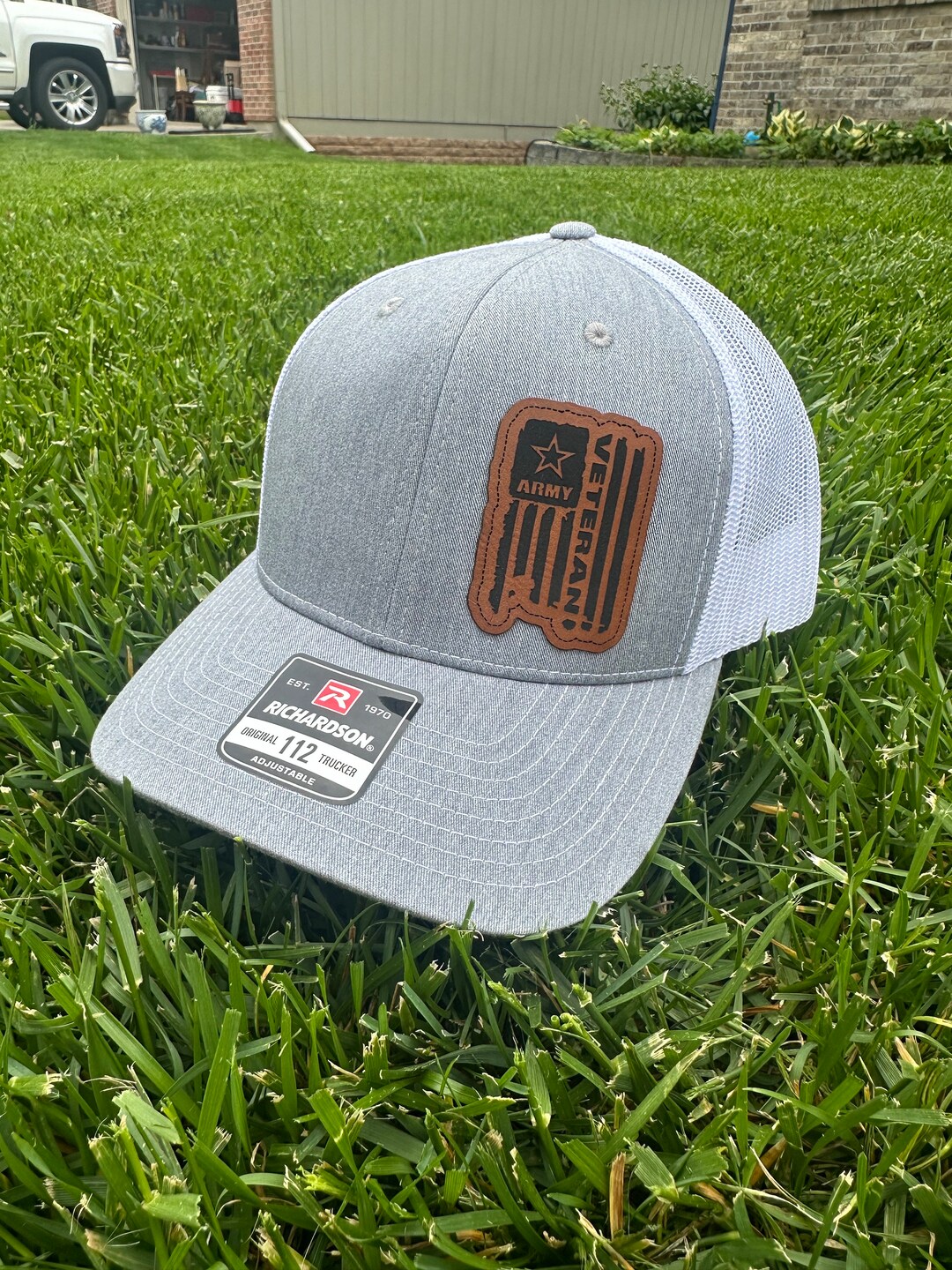 Army Veteran With Tattered American Flag (richardson 112 Hat) - Etsy