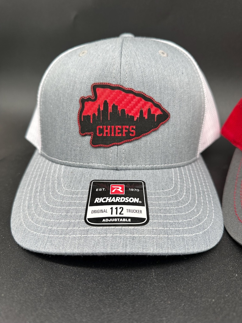 Chiefs Hat (with KC Skyline) - Etsy