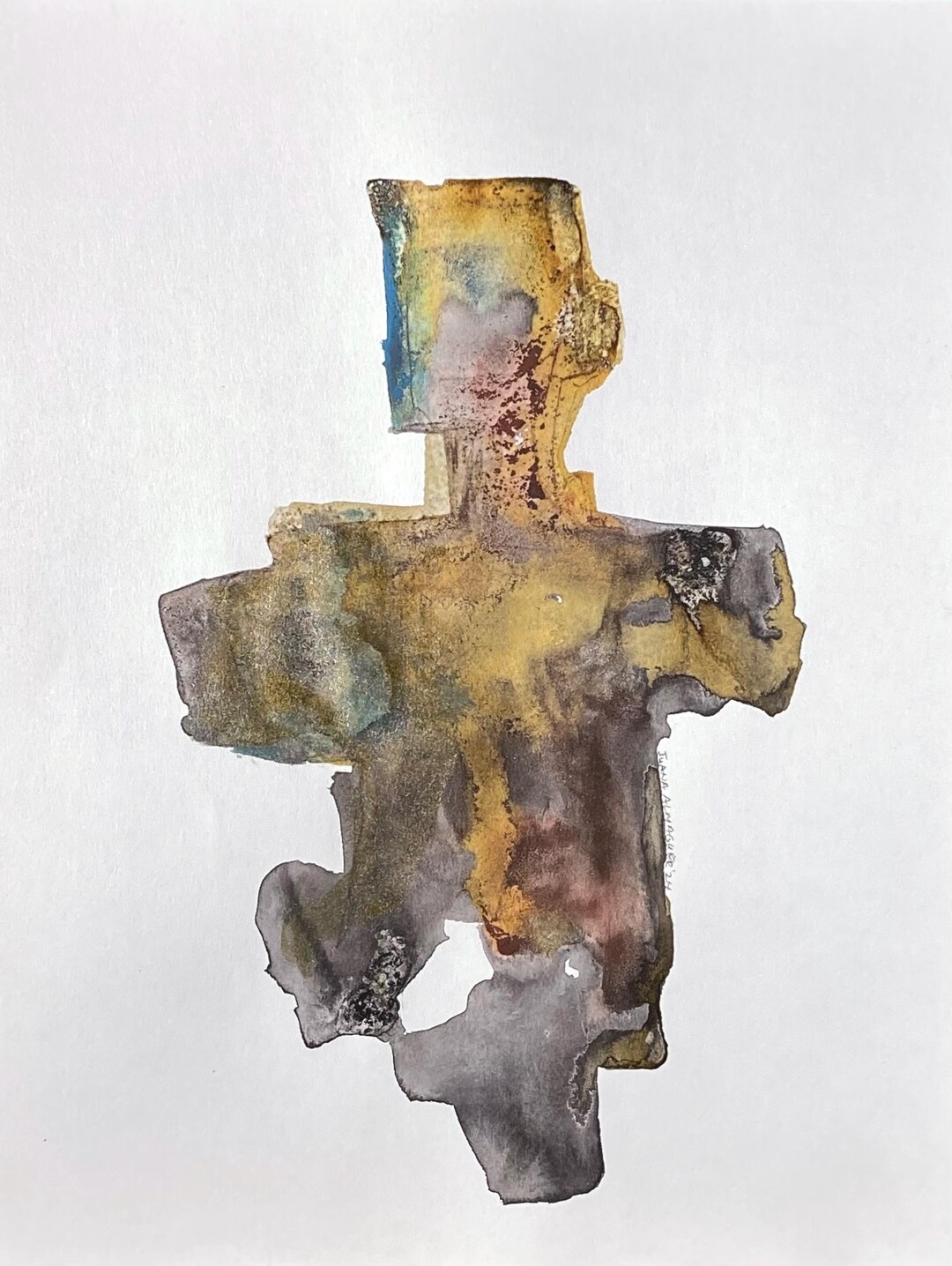 Figure Painting, Head and Torso, Armless, 9 X 12 Paper - Etsy