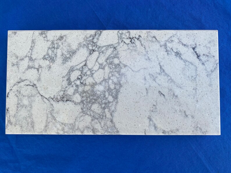 Quartz Quartzite Gray/black Cutting Board Chilling Cheese Tray Table ...