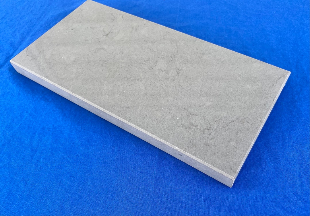 Quartz Quartzite Gray Cutting Board Chilling Cheese Tray Table Display ...