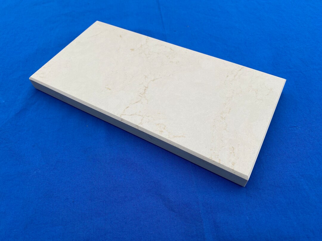 Quartz Quartzite off White Cutting Board Chilling Cheese Tray Table ...