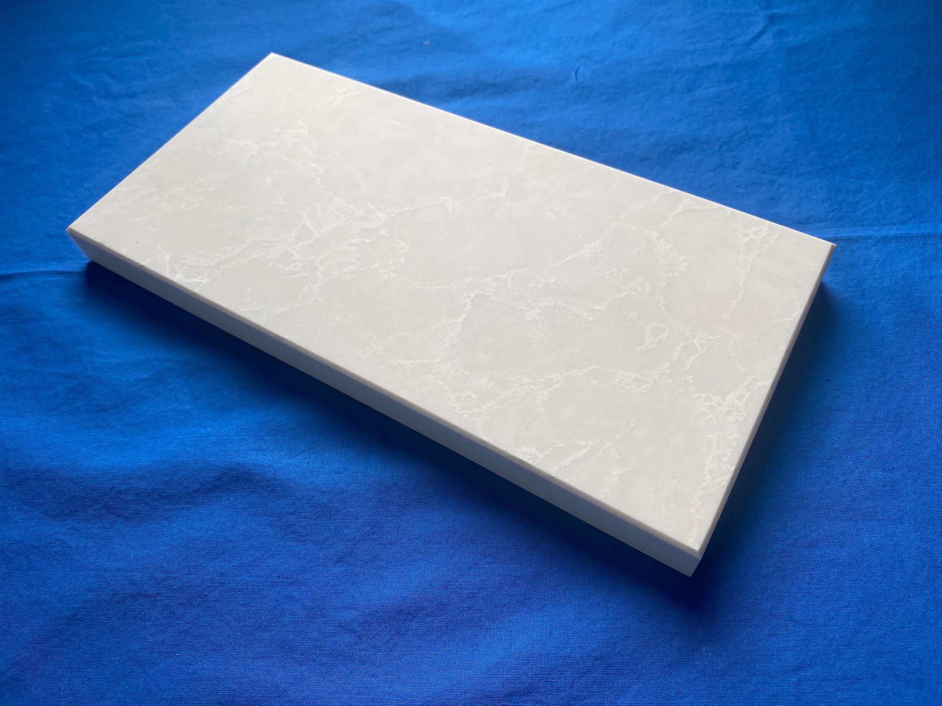 Quartz Quartzite off White Cutting Board Chilling Cheese Tray Table ...