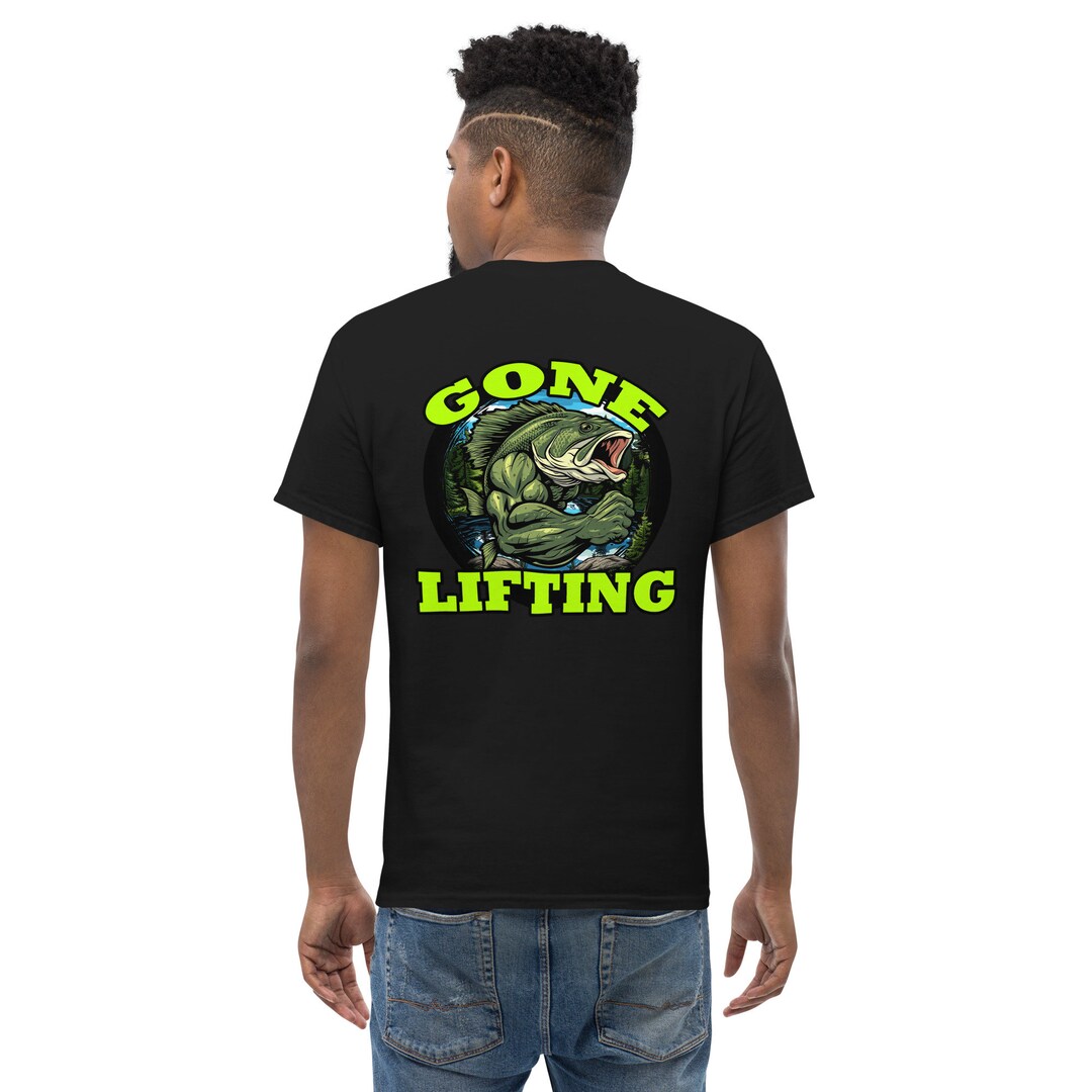 Gone Lifting white Lettering - Etsy
