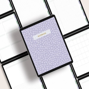 12-tab Digital Notebook for Goodnotes and Notability | Digital Notes ...