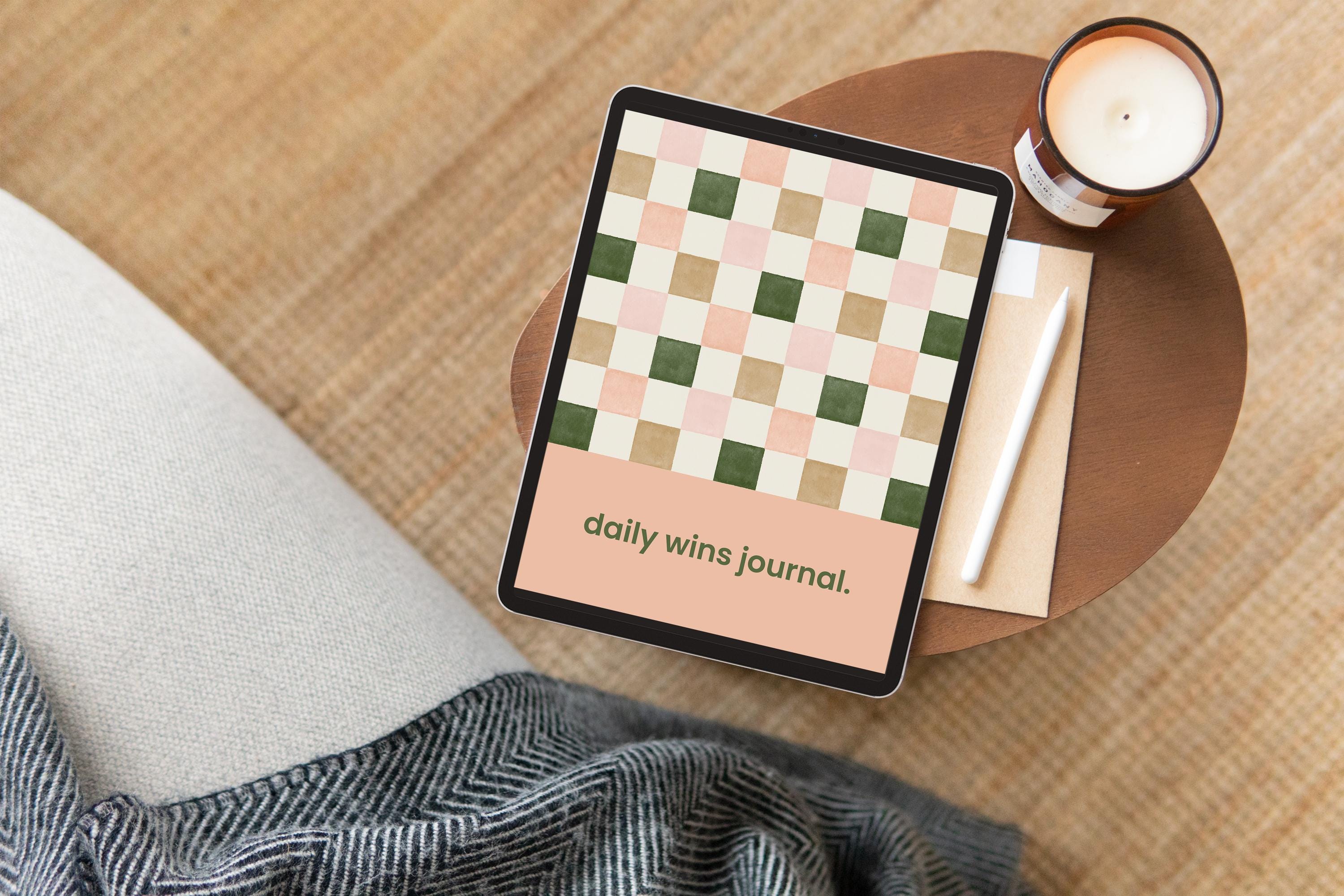 Daily Wins Journal | Digital Download | Reflection Journal | Reflect ...