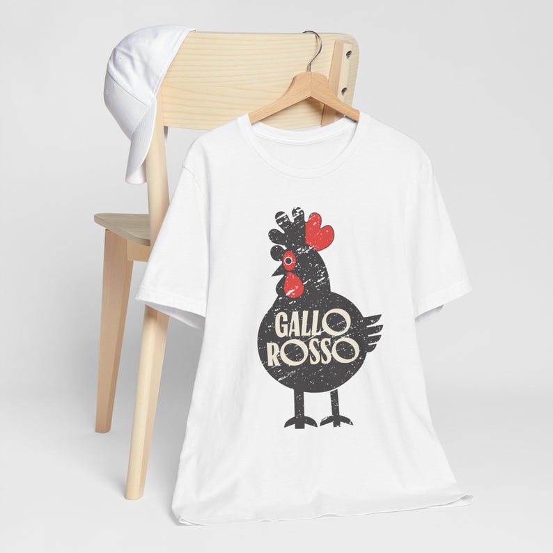 Custom Gallo Rosso Red Rooster Pet Sarcastic Funny Gamer Gift Retro ...