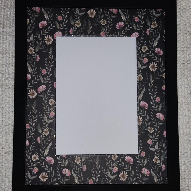 Floral Picture Frame - Etsy