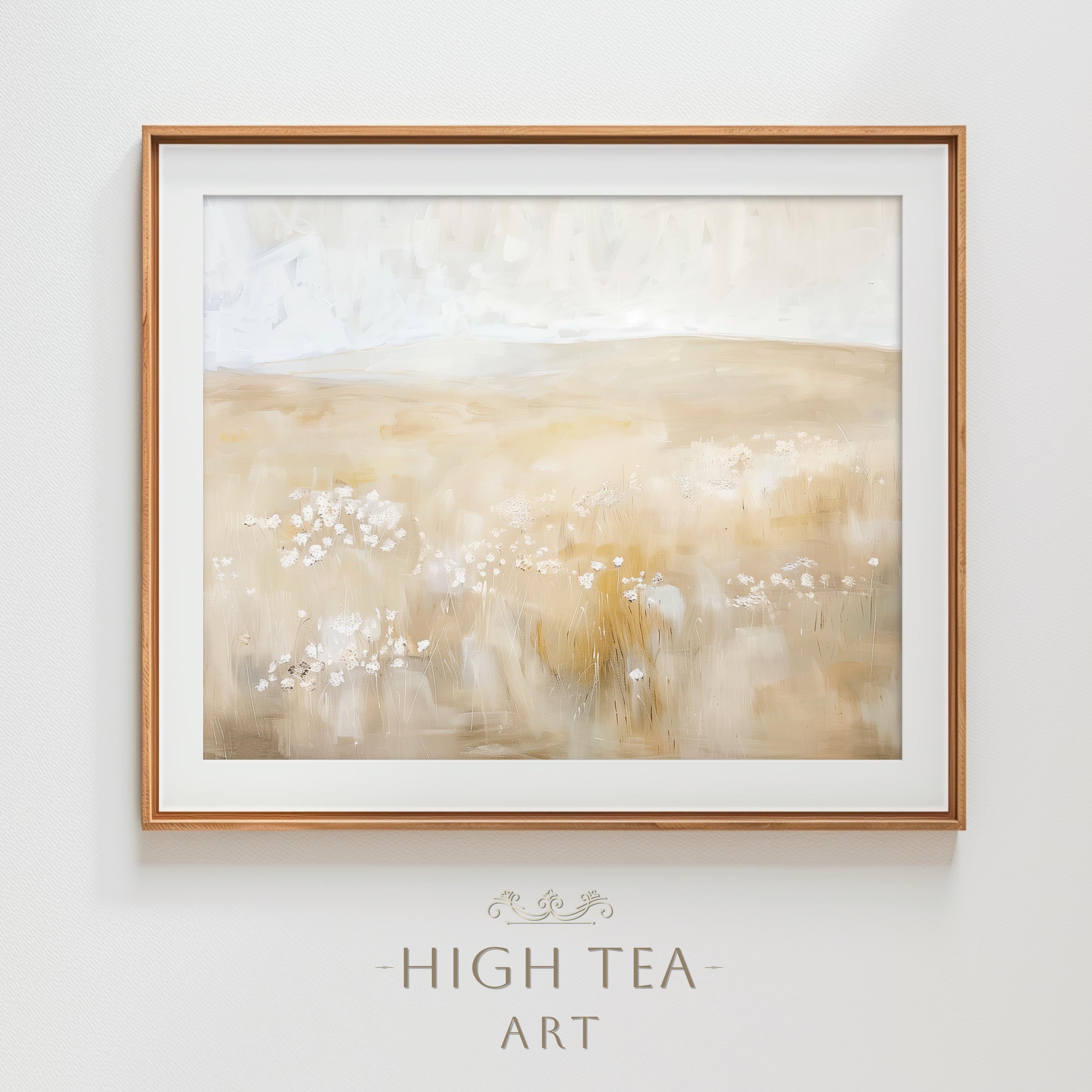 Printable Countryside Landscape Oil Painting Digital Art Print Rustic ...