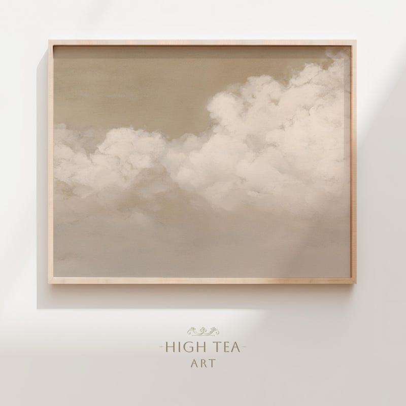 Abstract Clouds Wall Art - Etsy