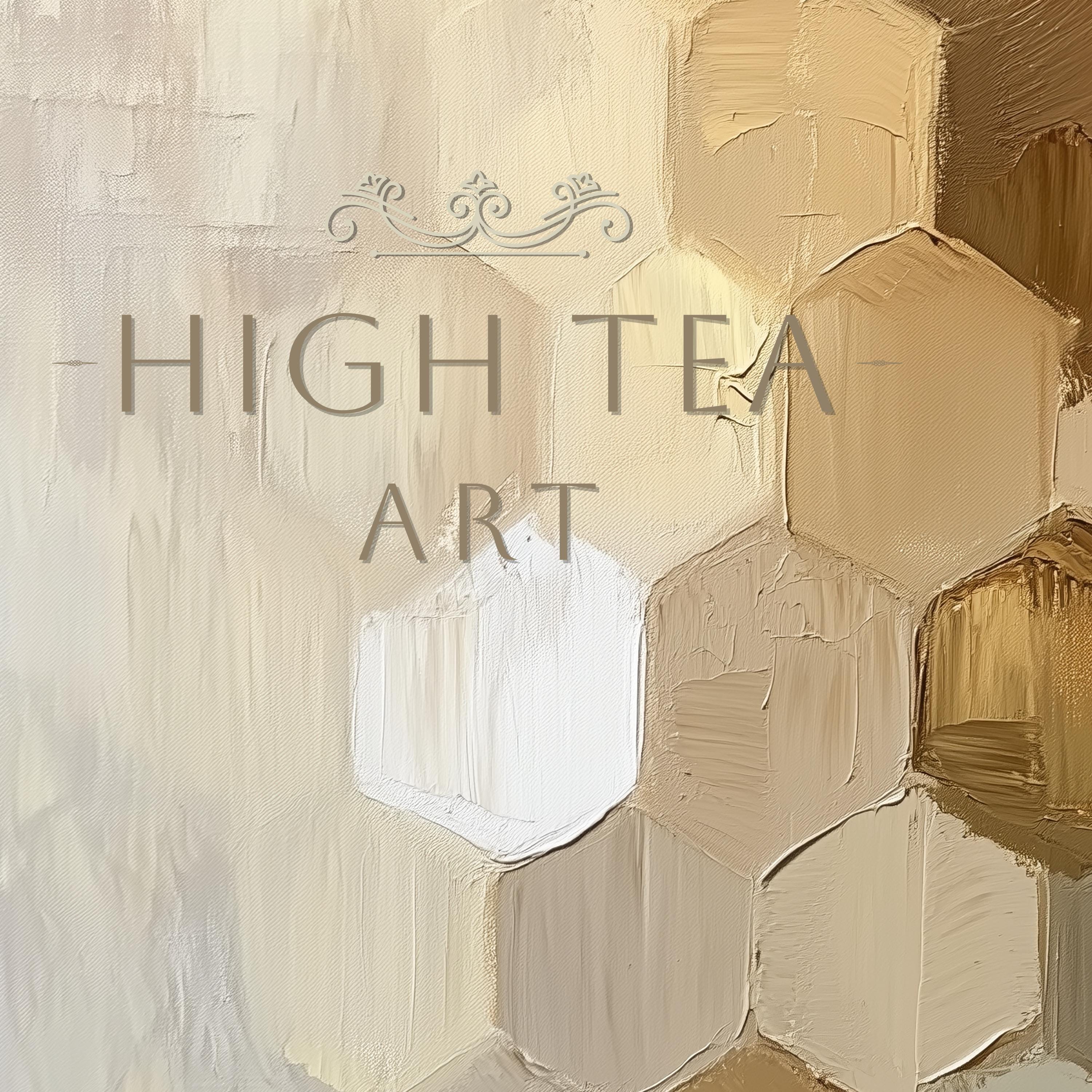 Abstract Honeycomb Pattern Oil Painting Digital Download Art Print ...