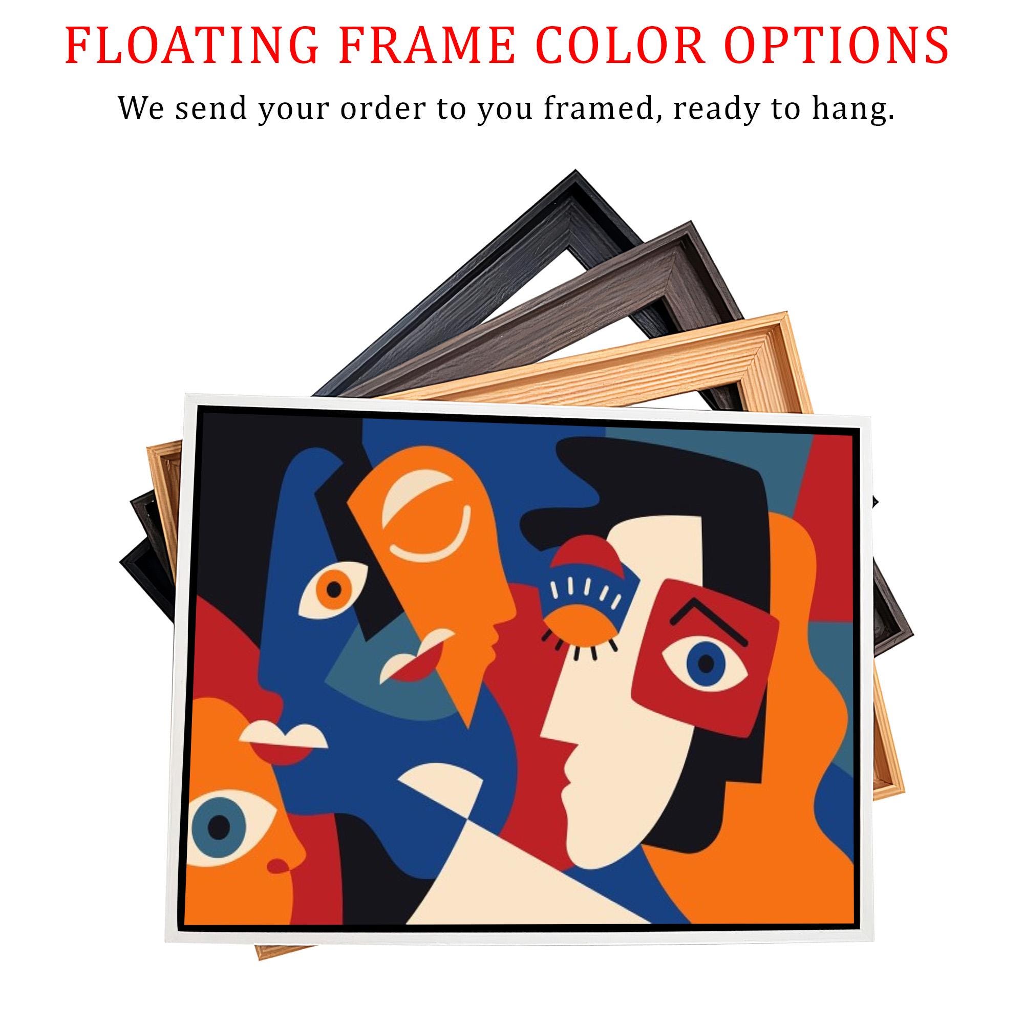 Picasso Style Abstract Human Faces Canvas Wall Art, Canvas Room Decor ...