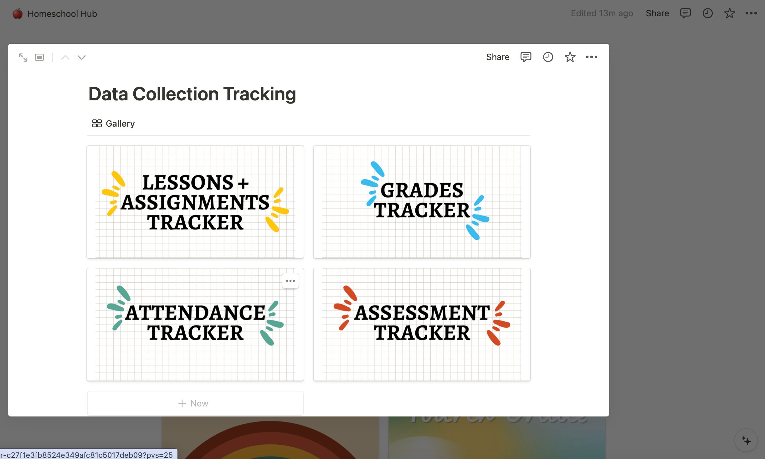 Colorful Homeschool Notion Template for Planning and Organization - Etsy