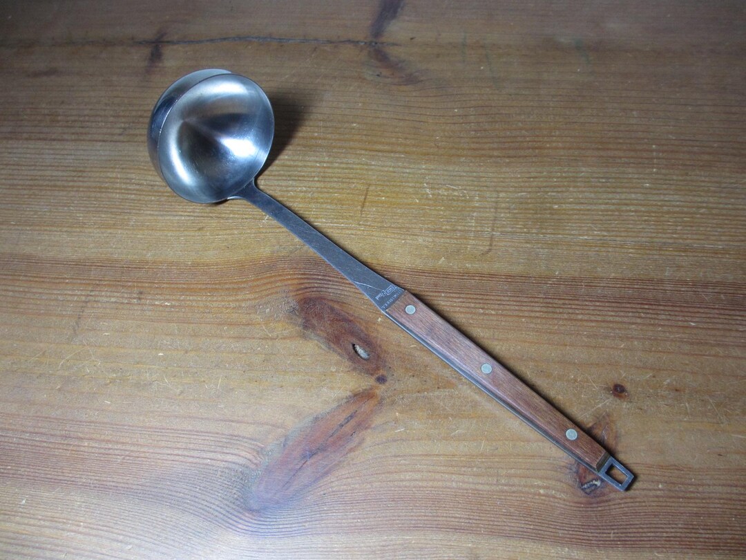 Ekco Flint Ladle With Wooden Handle, Utensil 013UT - Etsy