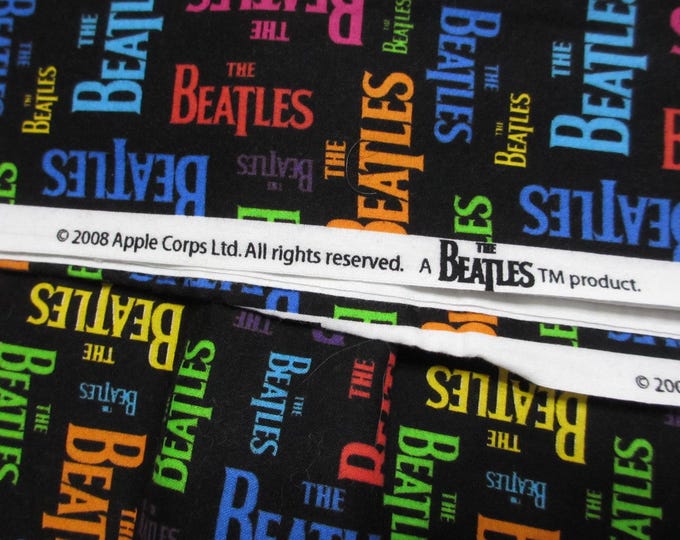 The Beatles Fabric, 7 Yards in ONE Piece, Quilting, Destash 341SW - Etsy