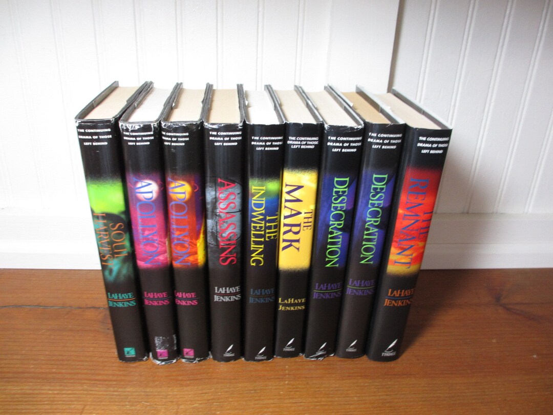 Left Behind Series Books by Jerry Jenkins & Tim Lahaye, SMALL Hardback ...
