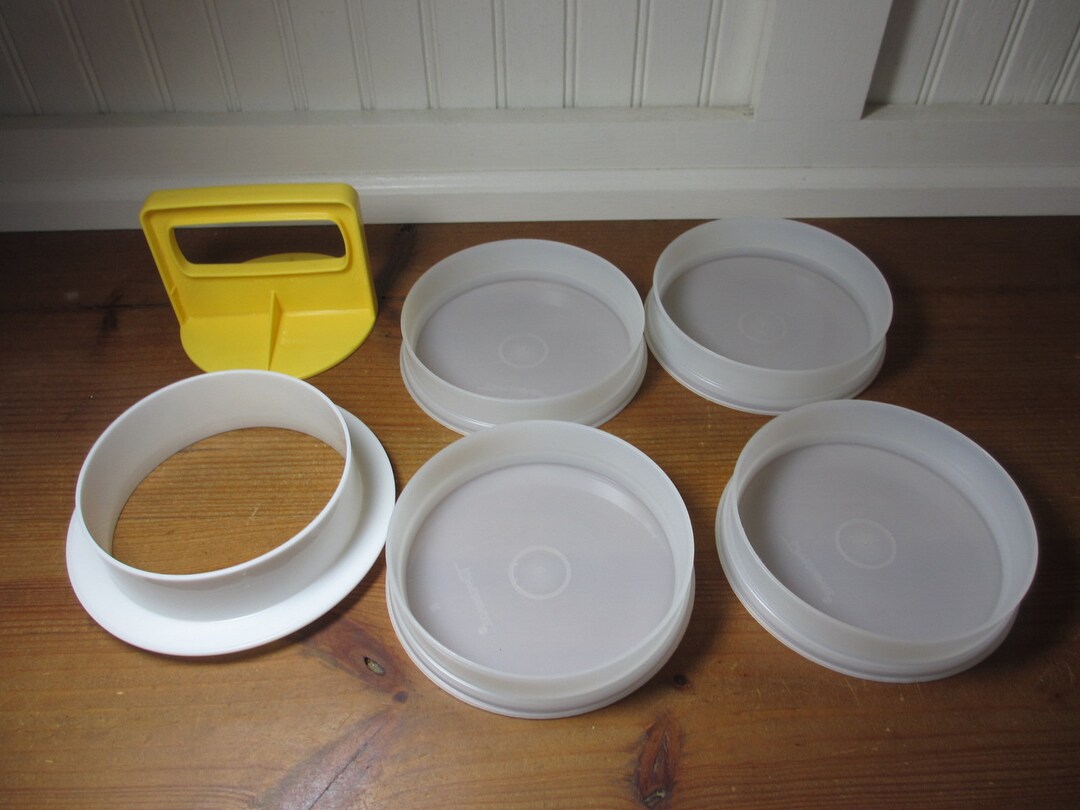 Tupperware Large Burger Press& Keeper Parts 154TP - Etsy