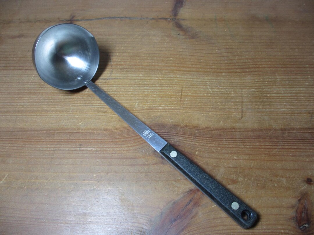 Ekco Flint Stainless Vanadium Ladle With Composite Handle, Utensil ...