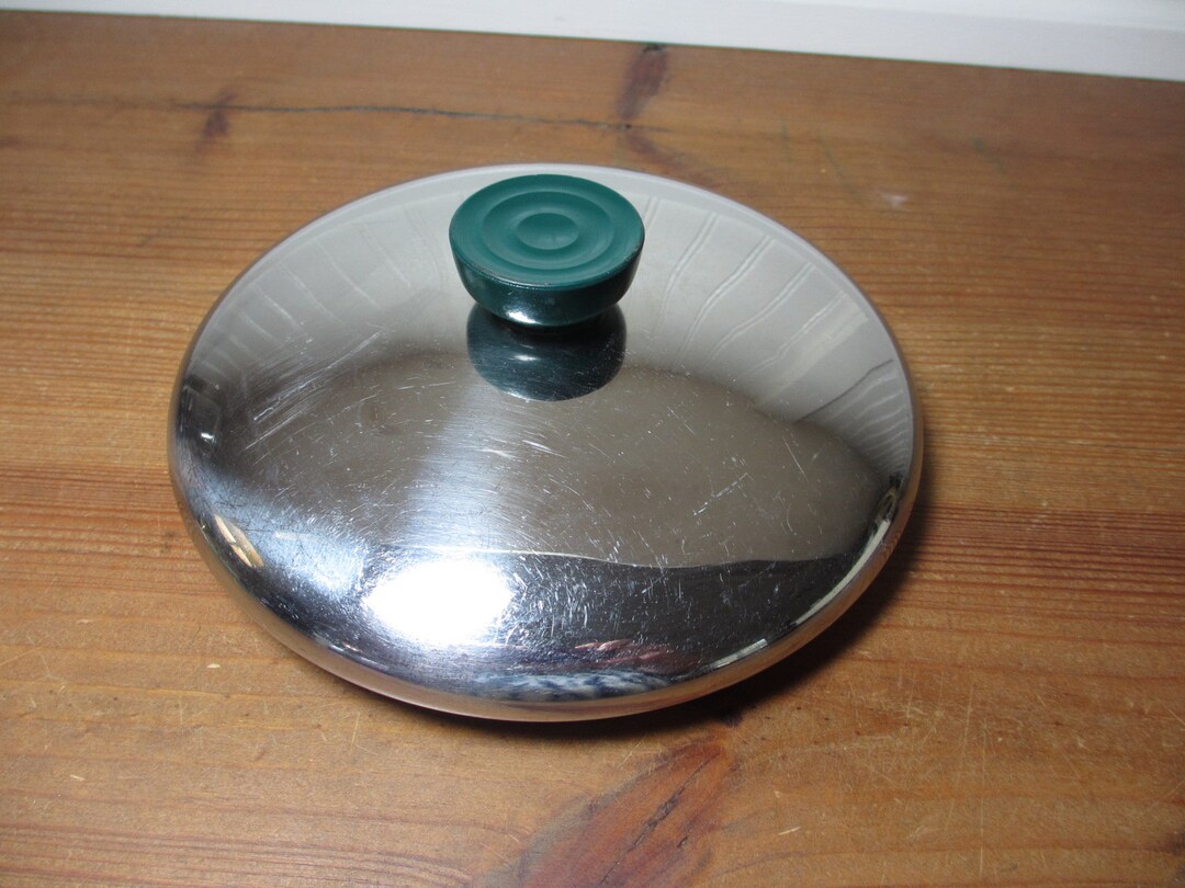 Revere Ware Lid With Green Knob, Lip Diameter 6 7/8" 053KT - Etsy