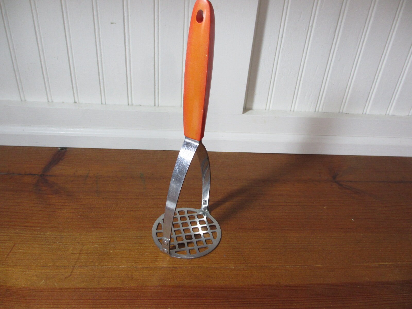 Sears Potato Masher With Orange Plastic Handle 019UT - Etsy