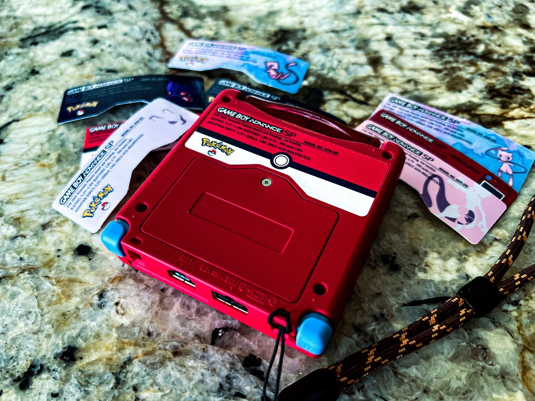 Gameboy Advance SP & Anbernic RG35XXSP Back Labels - Etsy