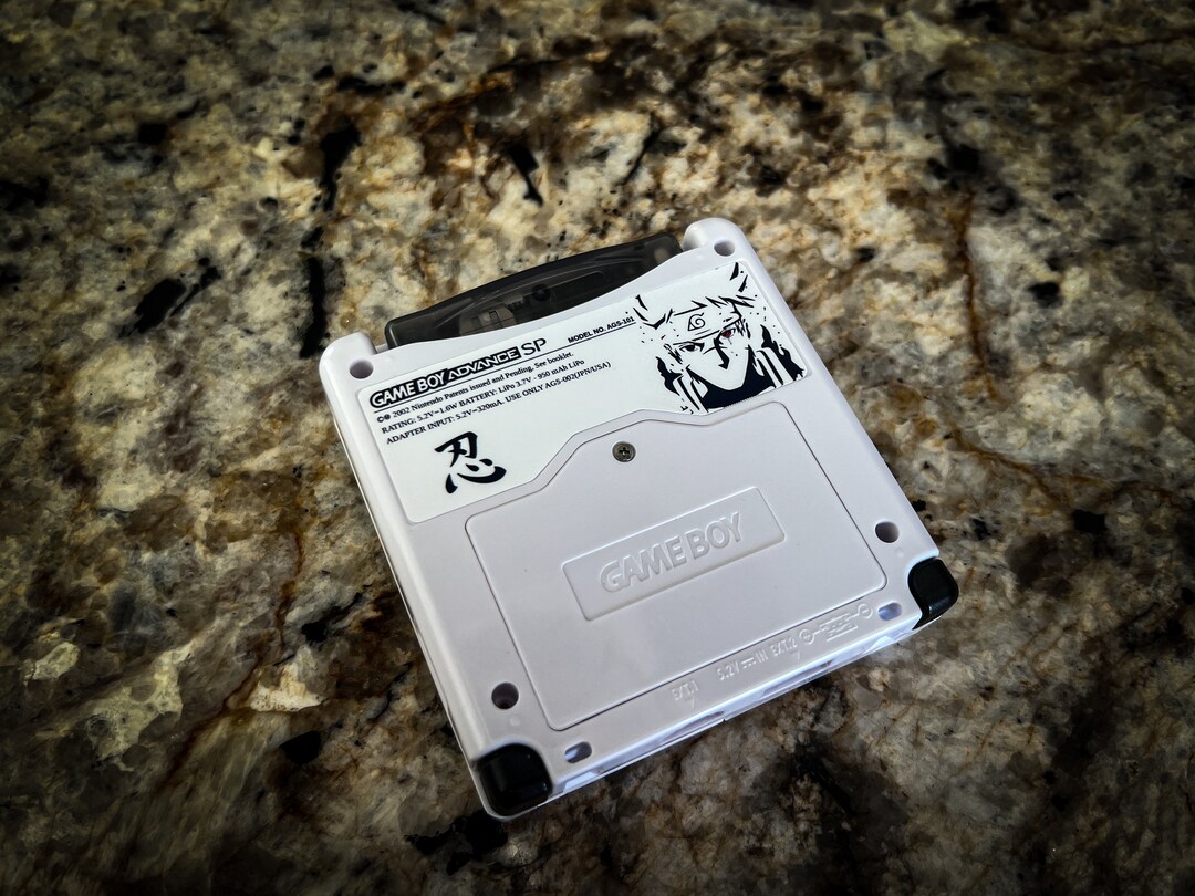 Gameboy Advance SP Back Label - Etsy