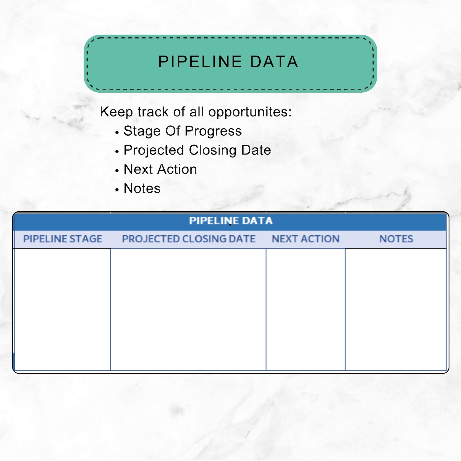 Sales Pipeline Tracker CRM Template Client Pipeline Planning Excel ...