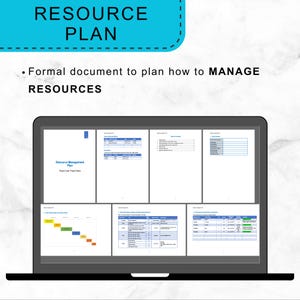 Team Resource Management Templates Bundle (excel & Word, Instant ...
