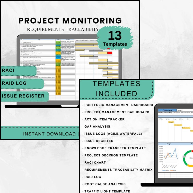Project Life Cycle Template Bundle for Planning, Execution, Monitoring, and Closing Phases of ...
