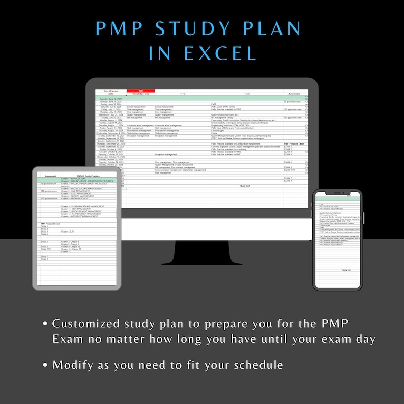 PMP Certification Study Bundle Project Management Professional Question and Answer PMP Formula ...