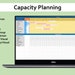 Capacity Planning Excel Templates Resource Planning Resource Matrix - Etsy