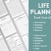 Life Planner Printable Bundle Goals for Life, Printable Bundle for ...