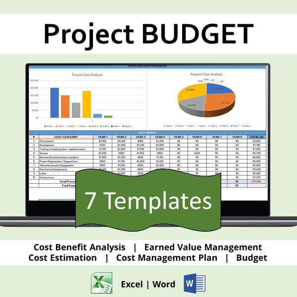 Earned Value Excel - Etsy