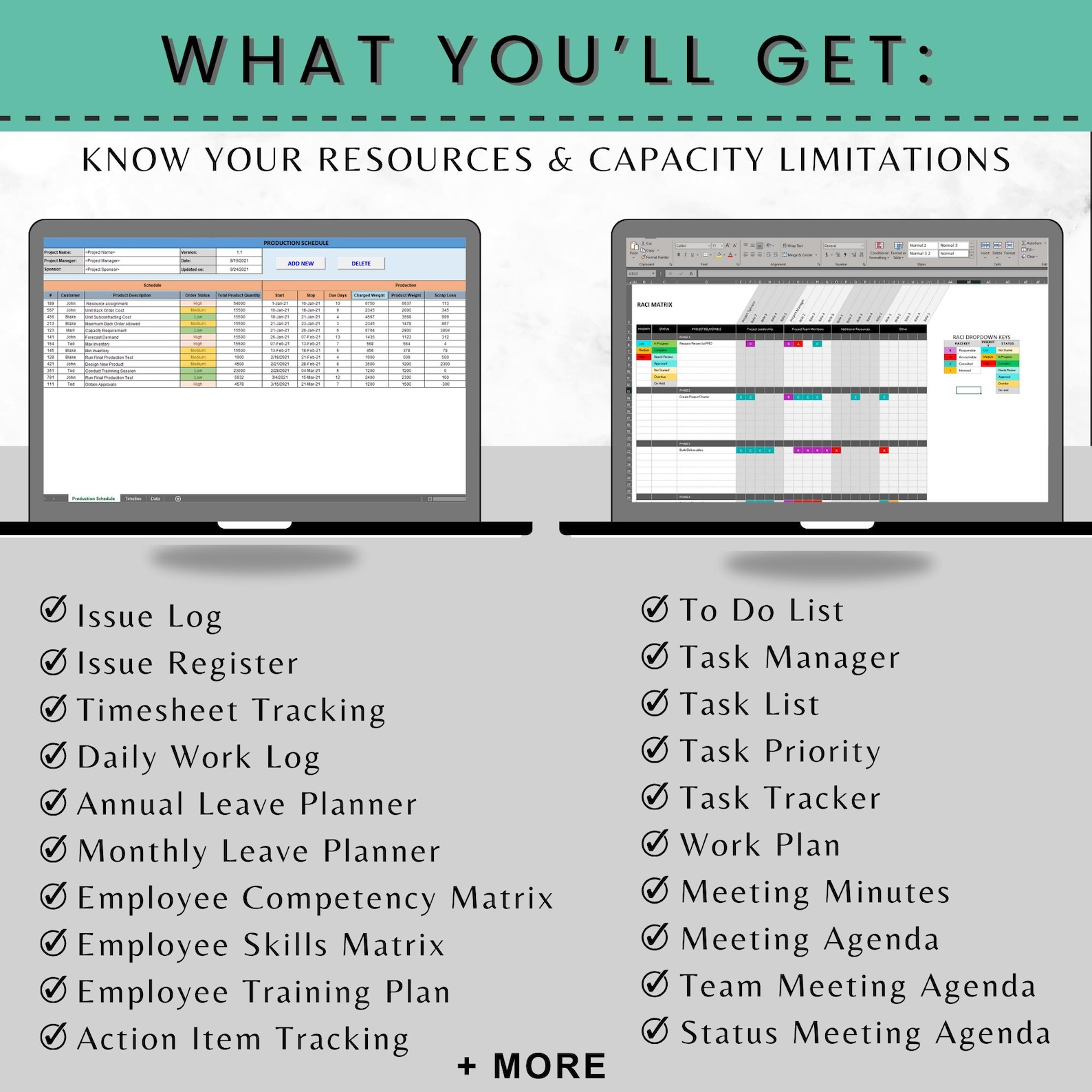 Manufacturing Templates Excel Manufacturing Production Inventory ...