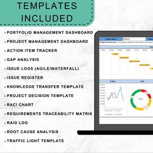 Excel Business Template Project Tracking System Project Management Kit ...