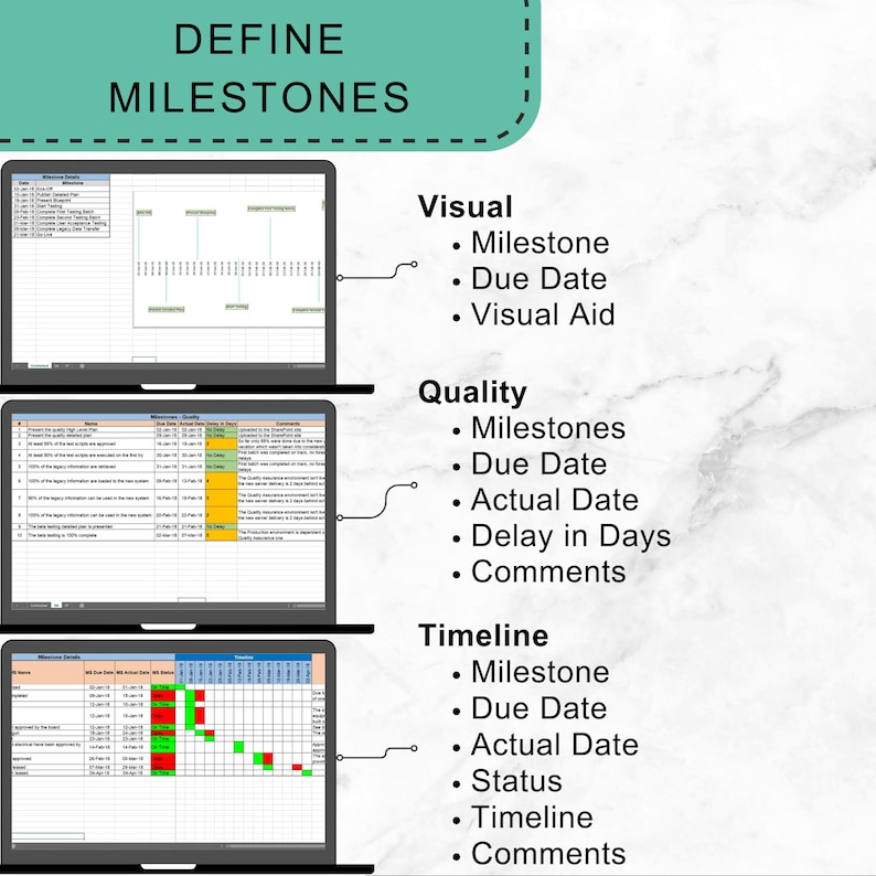 Construction Project Management Templates for Construction Tracking and ...