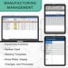 Manufacturing Templates Excel Manufacturing Production Inventory ...