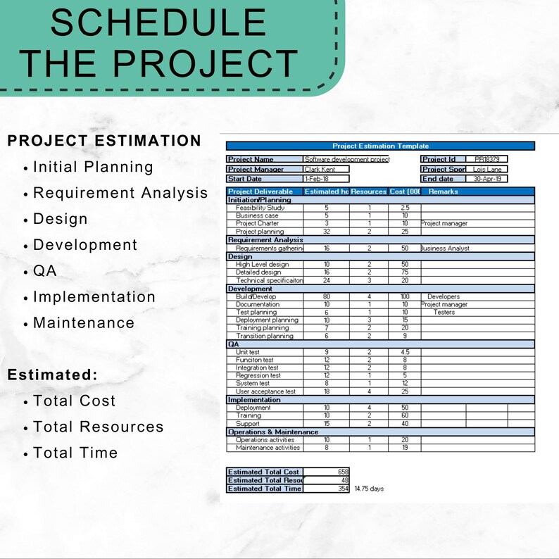 Project Initiation Template Beginner Planning Template Professional ...