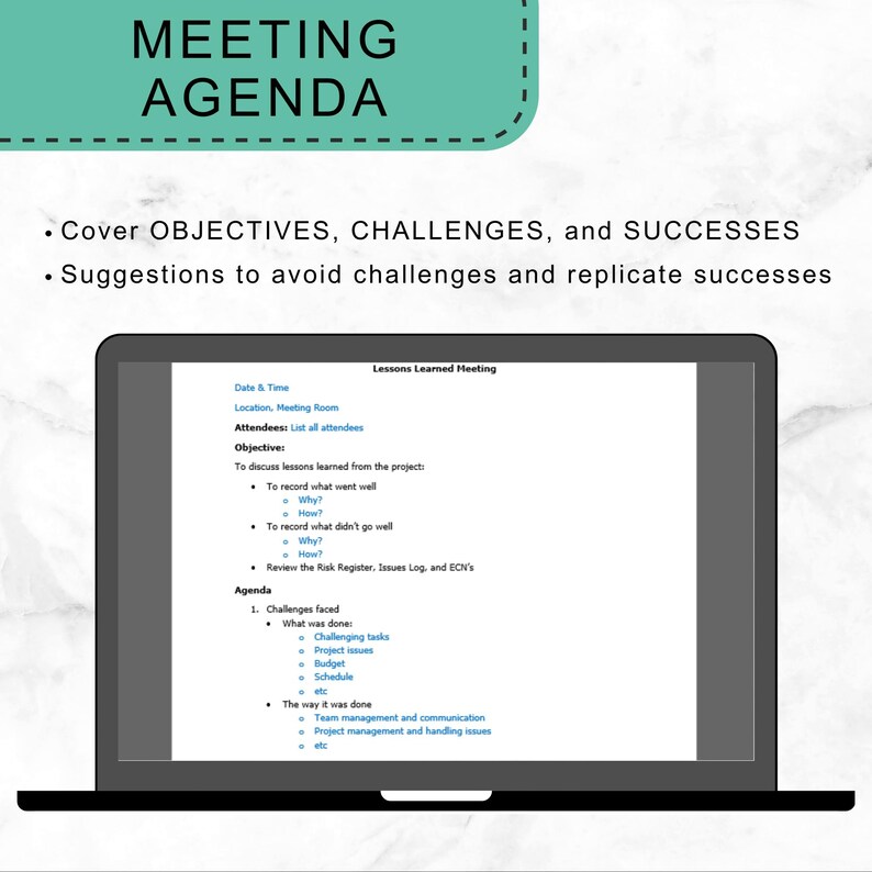 Lessons Learned Templates for Corrective Actions, Project Lessons ...