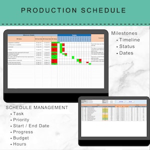 Manufacturing Templates Excel Manufacturing Production Inventory ...