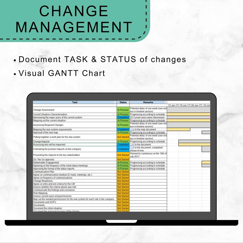 Change Management Templates | Project Change | Request Form | Change ...